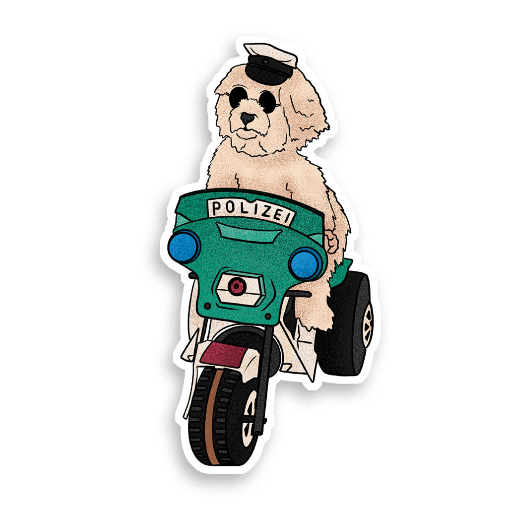 Polizei Holographic Stickers – Studio Karoleen